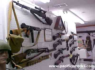 Pacific Wrecks - Sniper display at Museum of the Pacific